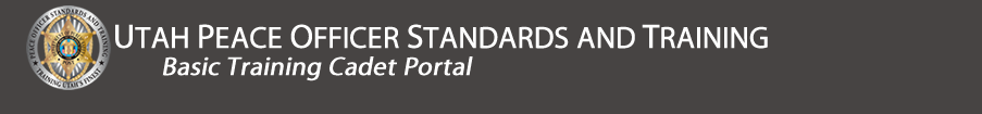 Utah POST Basic Training Cadet Portal Links | DPS – Peace Officer ...